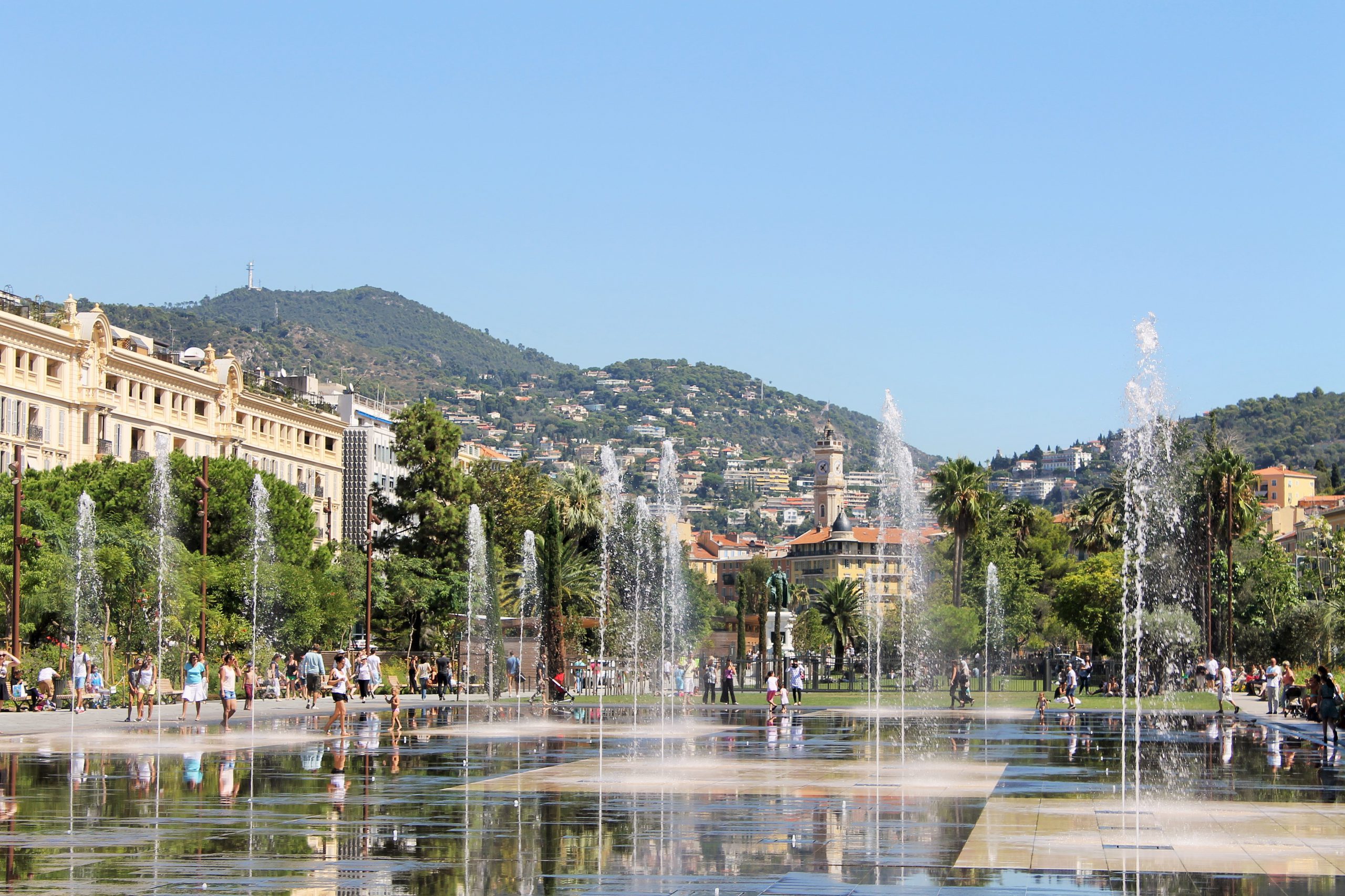 Water Mirror Promenade Du Paillon | EXCA